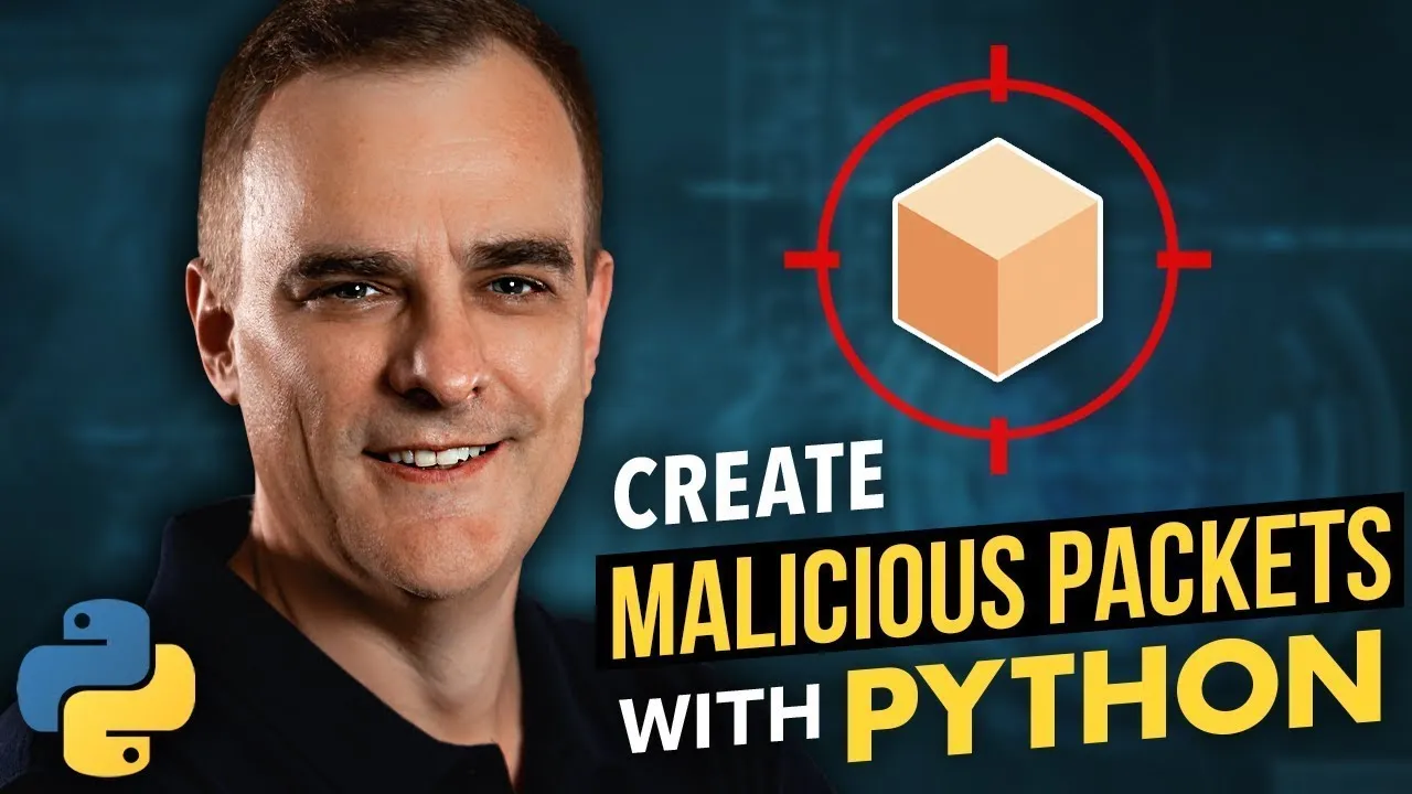 Hacking Networks With Python Creating Malicious Packets And Breaking Tcpip Rules Davidbombal