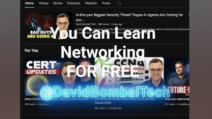 You Can Learn Networking FOR FREE 🤯 - Davidbombal